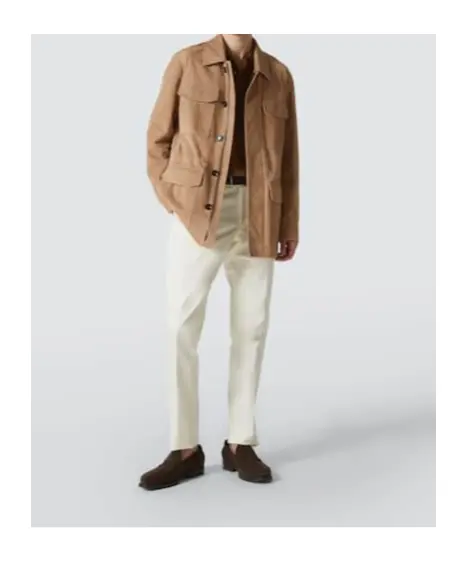Brioni Suede Field Jacket