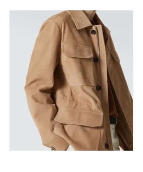Brioni Suede Field Jacket