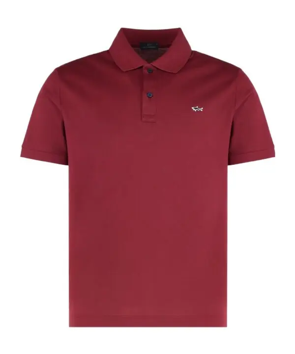 PAUL  SHARK Paul Shark Logo Embroidered Polo Shirt