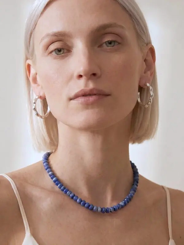 SOPHIE BLAKE Eleni Sodalite Beaded Necklace