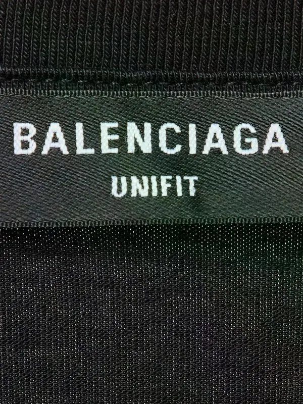 Balenciaga Distressed Logo-print T-shirt