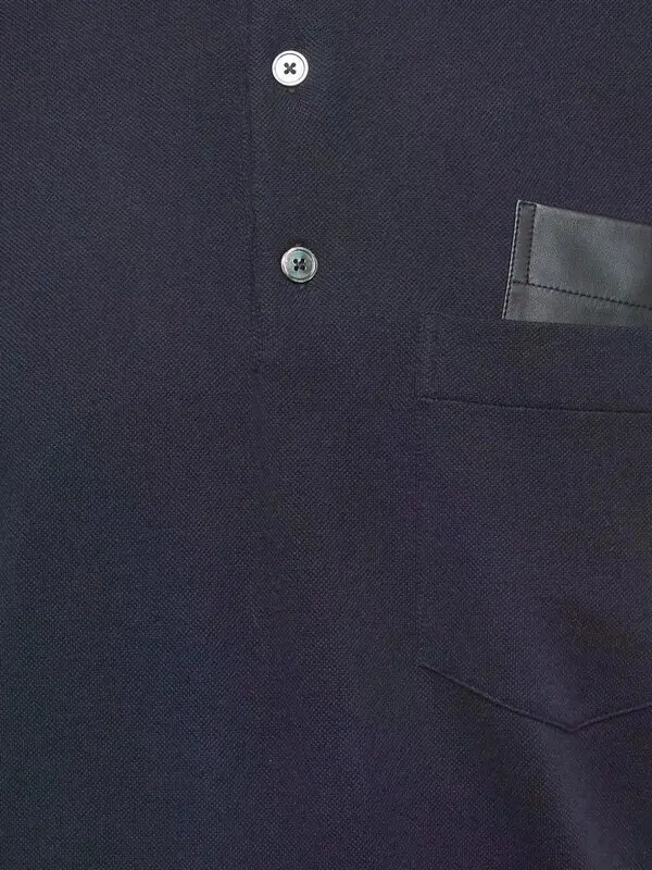 Hermès Lambskin-pocket Polo Shirt