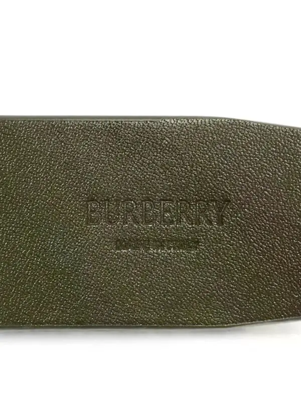 Burberry Shield Buckle Belt