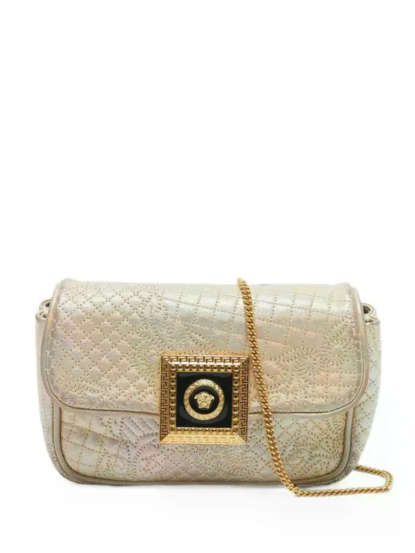 Versace Medusa Barocco Shoulder Bag - Gold