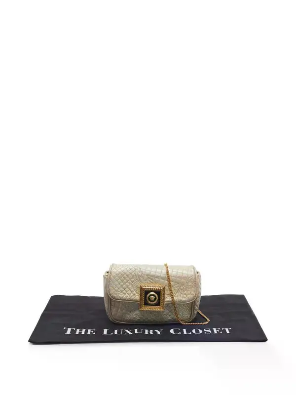 Versace Medusa Barocco Shoulder Bag - Gold
