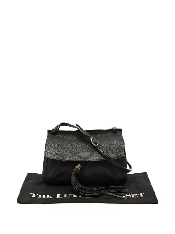 Gucci Bamboo Daily Leather Shoulder Bag