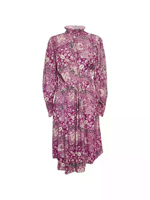 ISABEL MARANT VINTAGE Printed Midi Dress