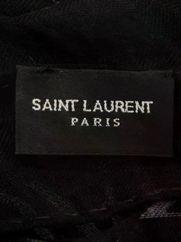 Saint Laurent Monogram Peint Scarf
