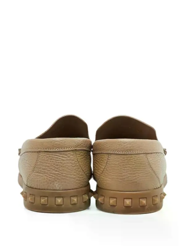 Valentino Garavani Rockstud Almond-toe Loafers