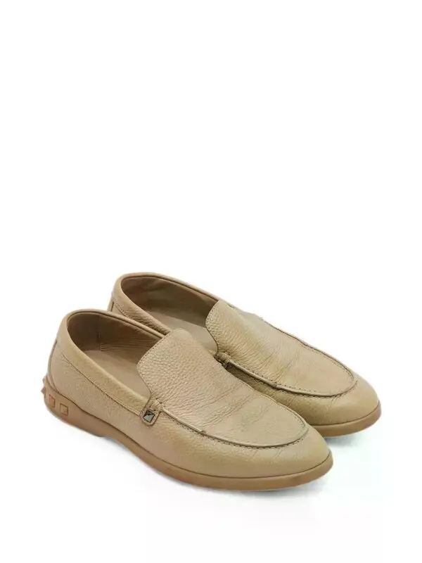 Valentino Garavani Rockstud Almond-toe Loafers