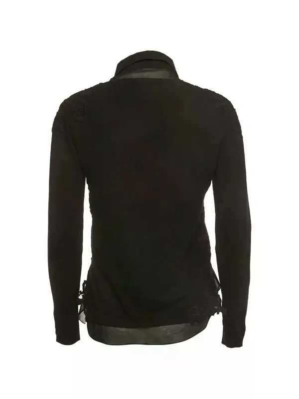 Ermanno Scervino Sheer Panel Top