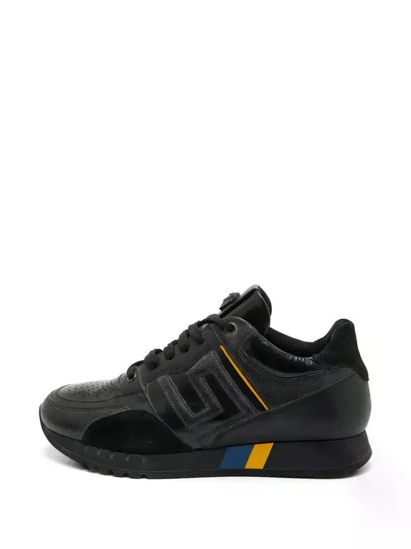 Versace Odissea Leather Sneakers