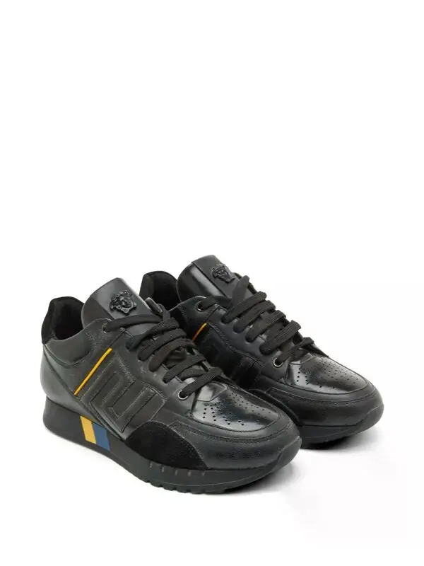 Versace Odissea Leather Sneakers