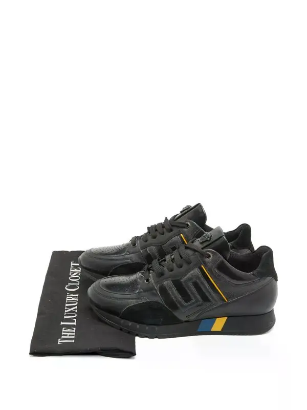 Versace Odissea Leather Sneakers