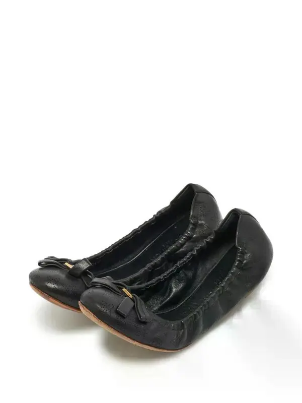 LOUIS VUITTON Perforated Monogram Ballet Flats