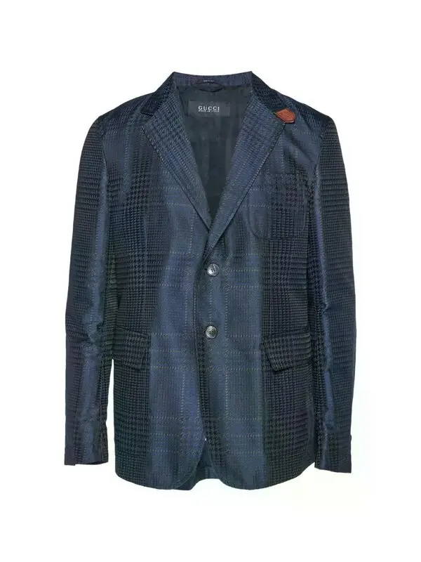 Gucci Long-sleeve Single-breasted Blazer