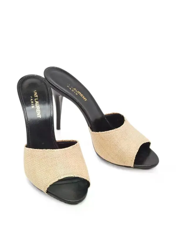 Saint Laurent La 16 Stiletto-heel Sandals