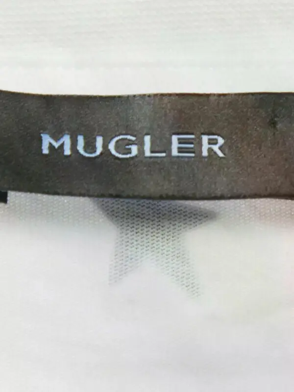 Thierry Mugler Logo Appliqué T-shirt