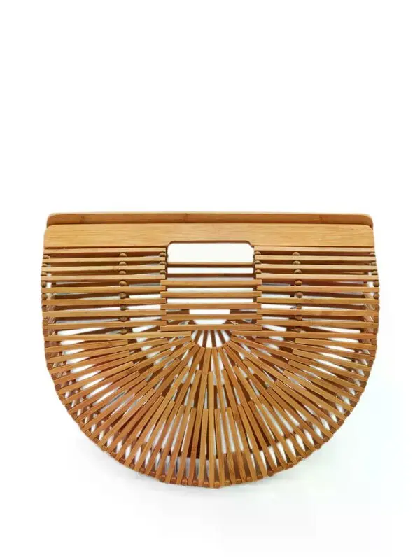 Cult Gaia Small Ark Bamboo Clutch Bag