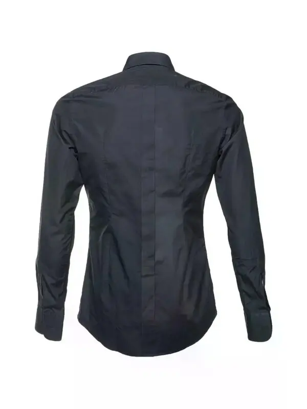Dolce & Gabbana Leopard-appliqué Tuxedo Shirt