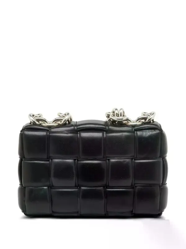 Bottega Veneta Cassette Padded Shoulder Bag - Black