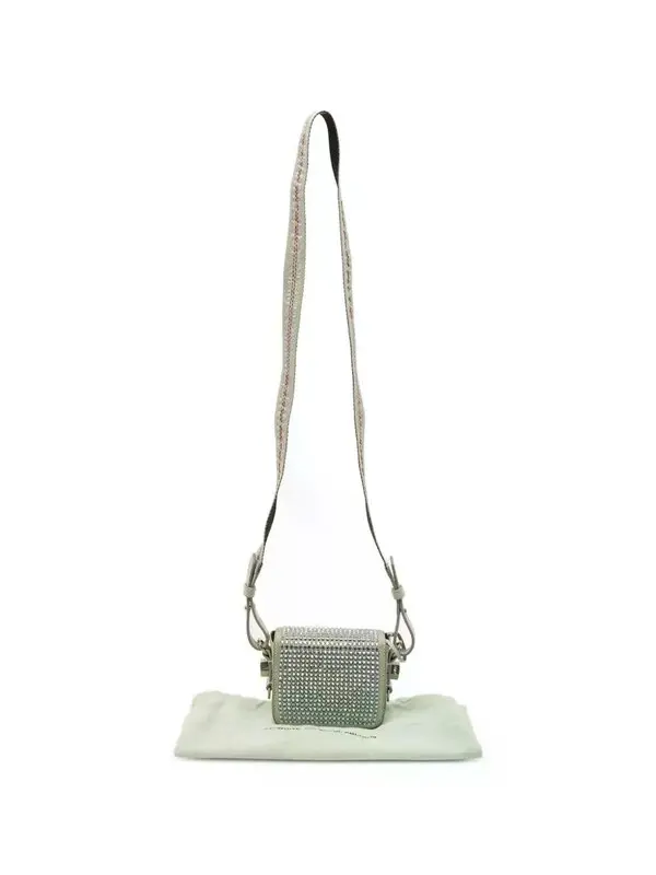 Off-White Crystal-embellished Shoulder Bag