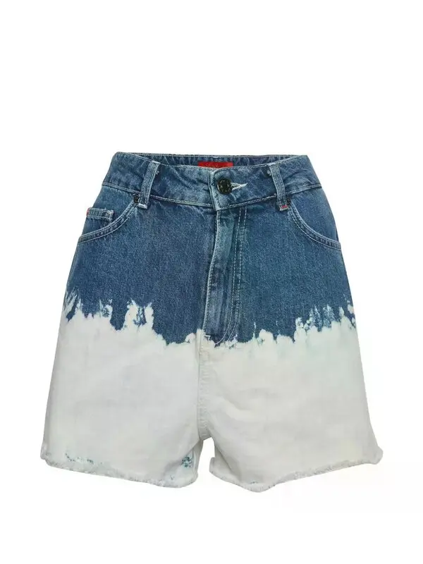 MAX&CO. Bleached-effect Denim Shorts