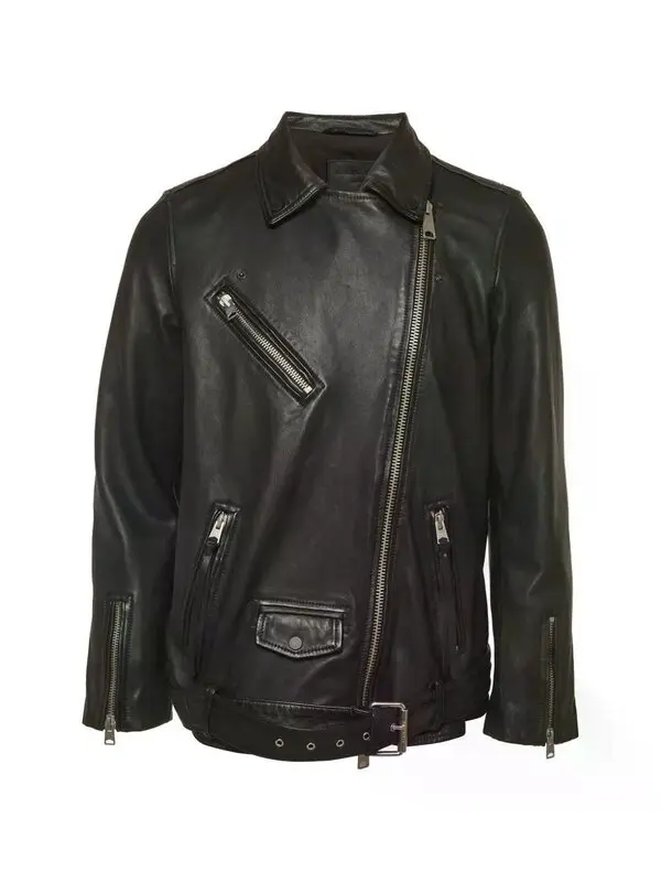 ALLSAINTS Billie Belted Leather Jacket