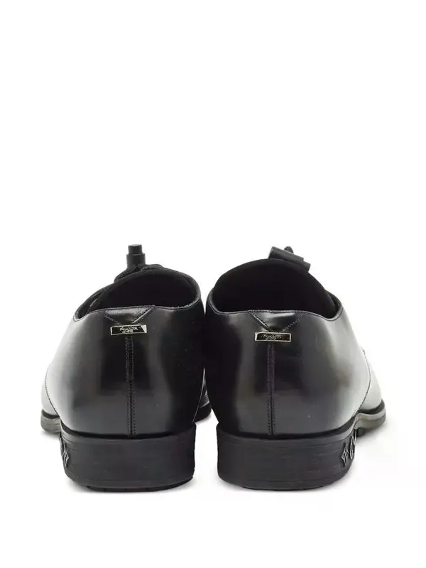 LOUIS VUITTON Leather Derby Shoes