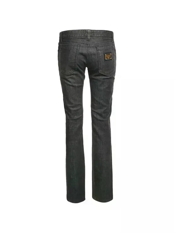 Dolce & Gabbana Black Denim Slim Fit Jeans