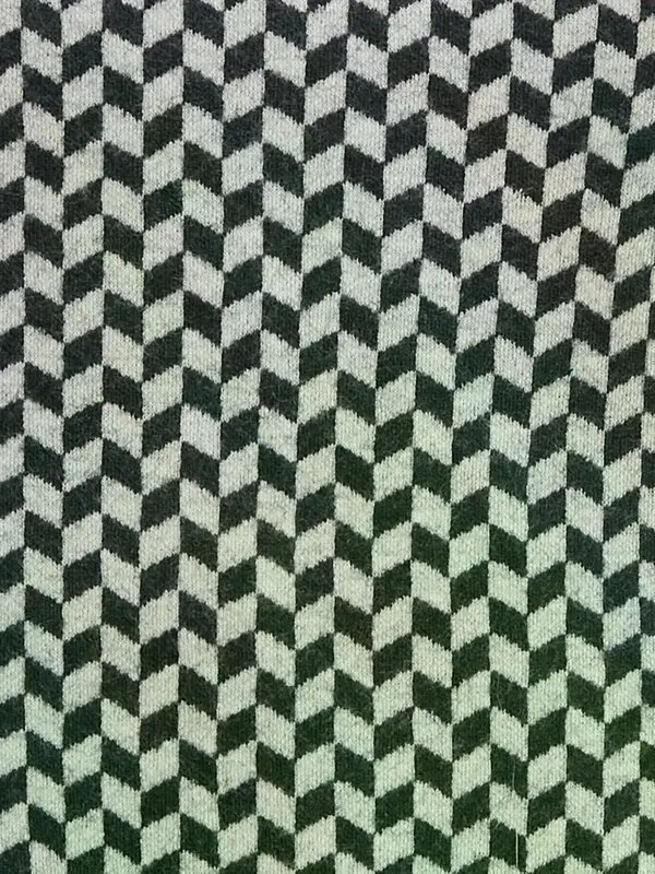 Max Mara Geometric Pattern Sheath Mini Dress