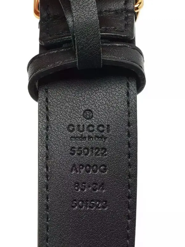 Gucci Zumi Interlocking G Horsebit Belt