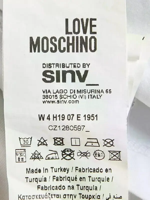 Moschino Graphic Print T-shirt