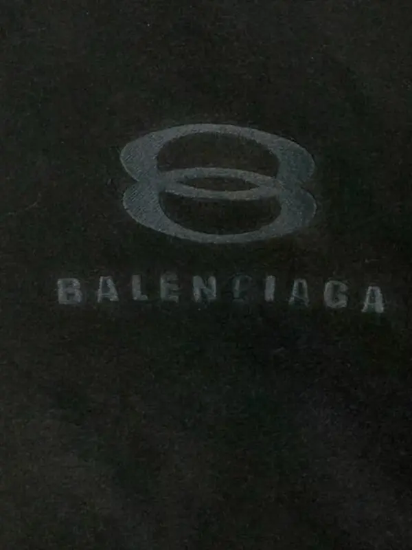 Balenciaga Unity Embroidered Fleece Sweater