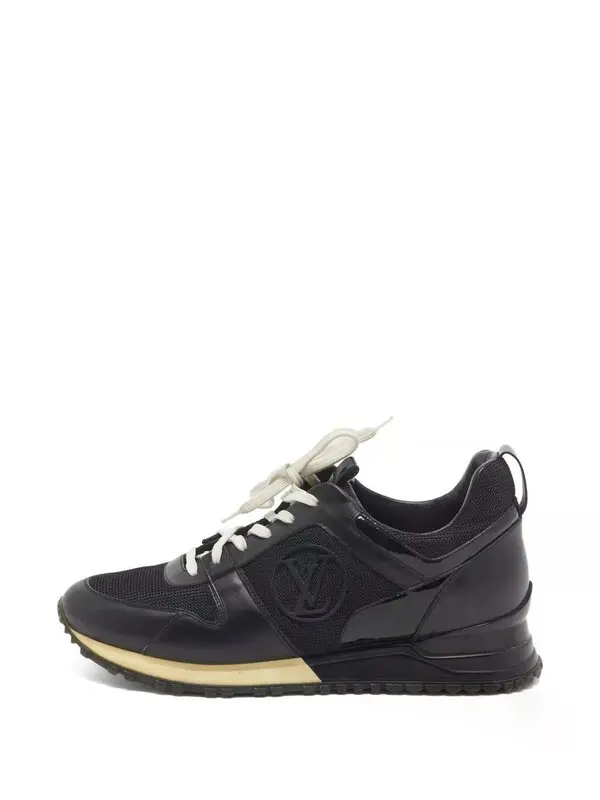 LOUIS VUITTON Run Away Leather Sneakers