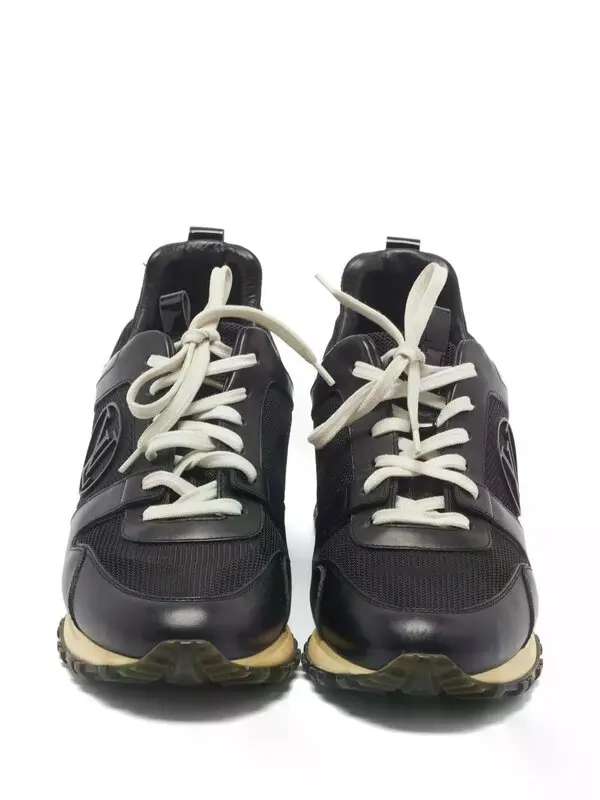 LOUIS VUITTON Run Away Leather Sneakers
