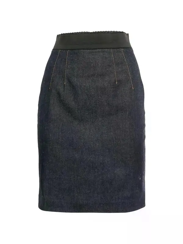 Dolce & Gabbana Zip-up Pencil Skirt