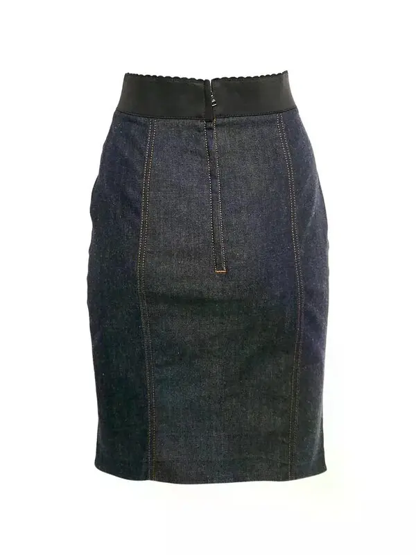 Dolce & Gabbana Zip-up Pencil Skirt