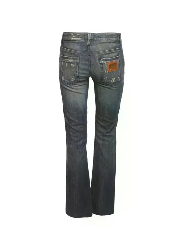 Dolce & Gabbana Distressed Flared Jeans