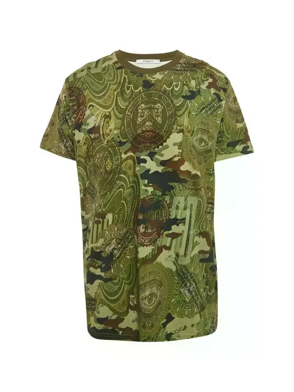 Givenchy Camouflage-print T-shirt