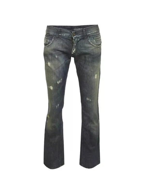 Dolce & Gabbana Distressed Denim Jeans
