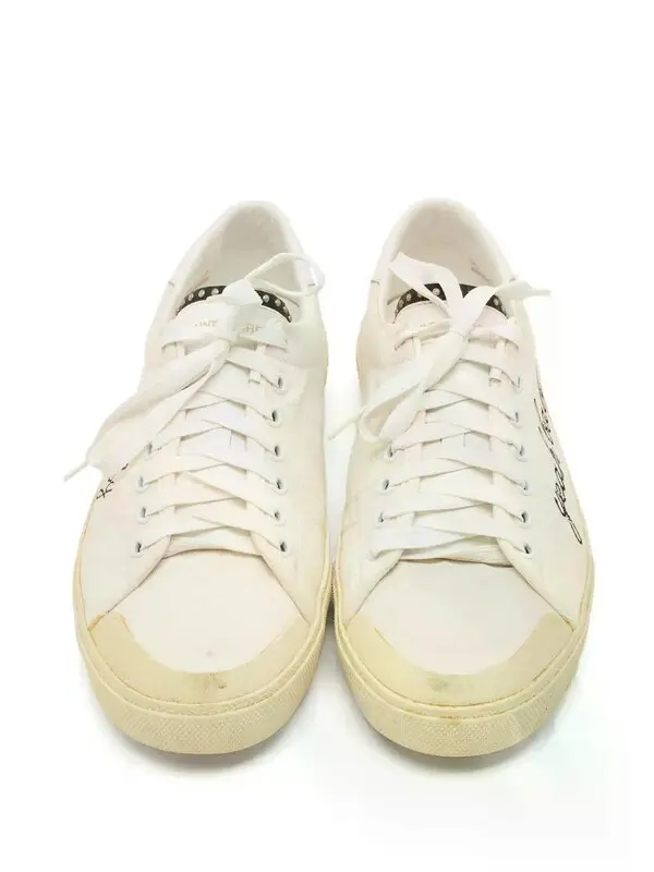 Saint Laurent Court Classic Embroidered Sneakers