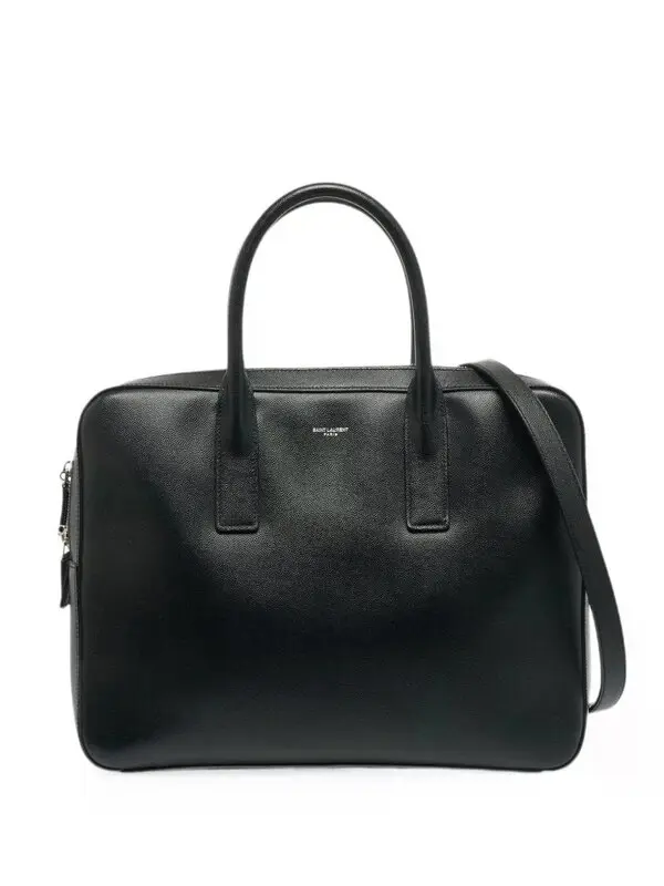 Saint Laurent Small Museum Briefcase - Black