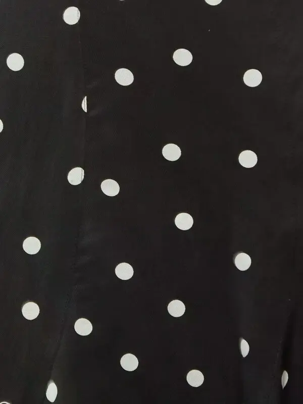 Kenzo Polka-dot Flared Midi Skirt