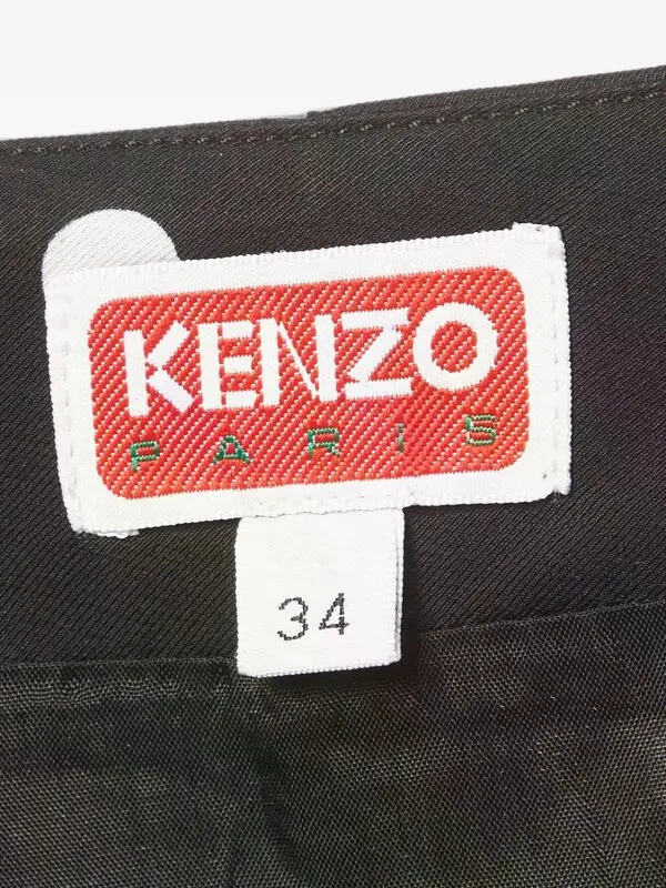 Kenzo Polka-dot Flared Midi Skirt