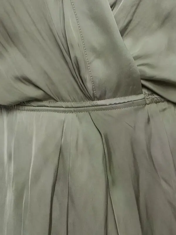Zadig&Voltaire Satin V-neck Mini Dress