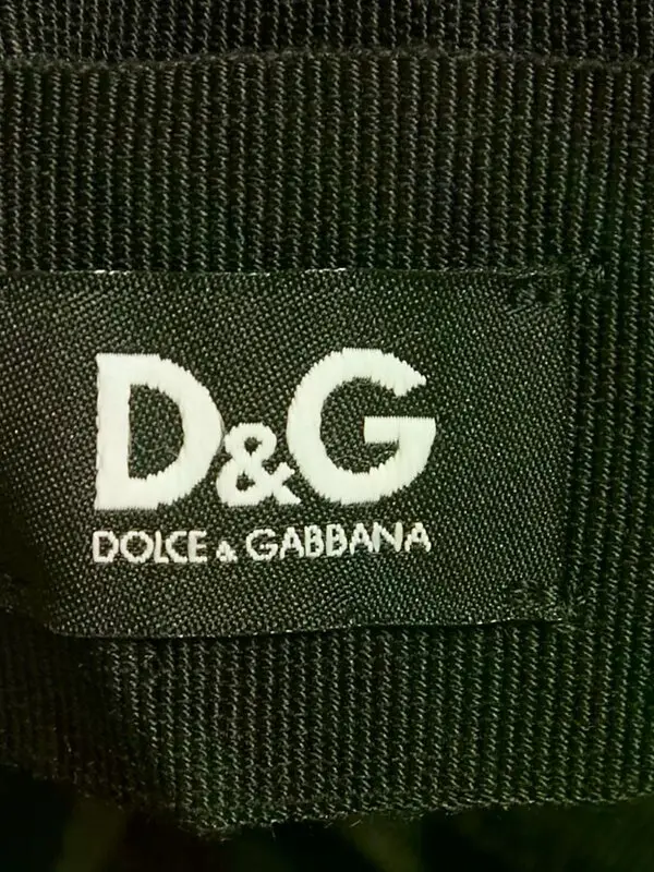 Dolce & Gabbana Lace Ruffled Tube Blouse