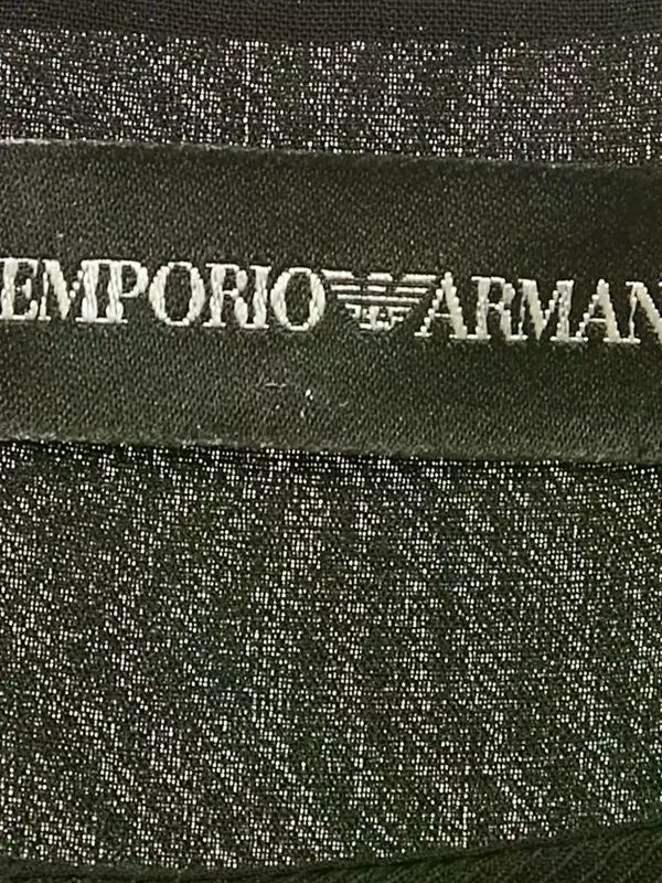Emporio Armani Silk Cropped Top