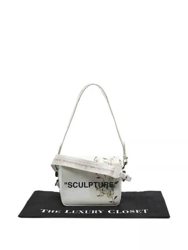 Off-White Binder Clip Crossbody Bag