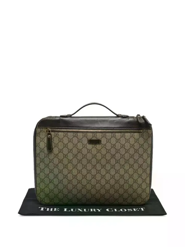 Gucci Gg Pattern Briefcase